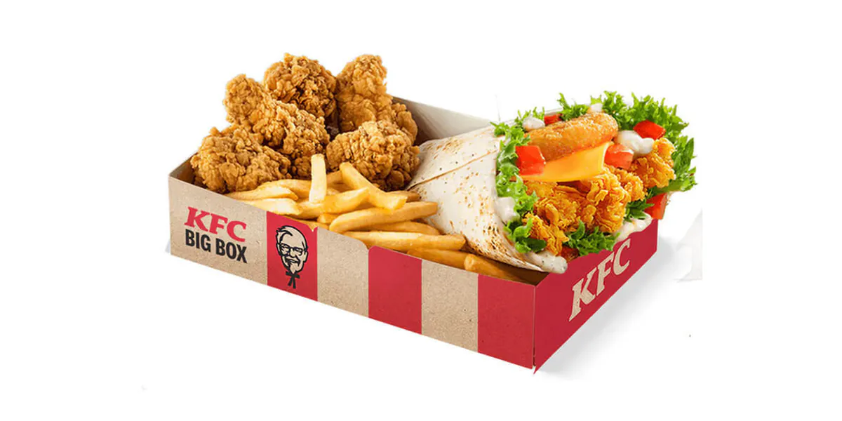 KFC : 43,99 zł za Mega Pocket Big Box