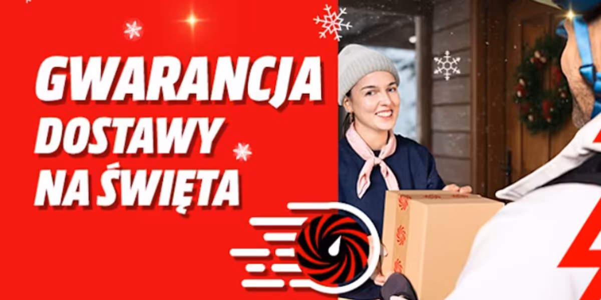Media Markt : Gwarancja dostawy przed Świętami
